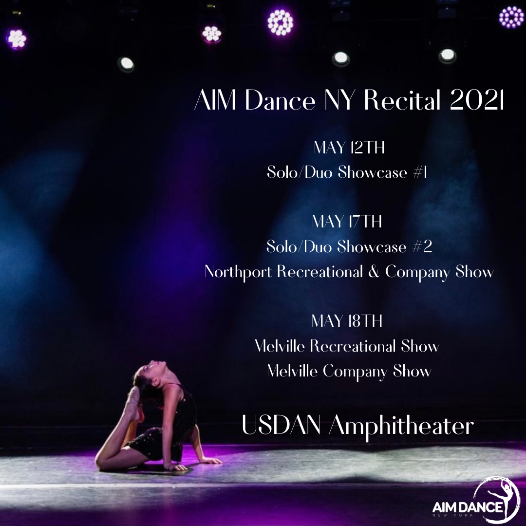 Upcoming Events – Art In Motion Dance Center